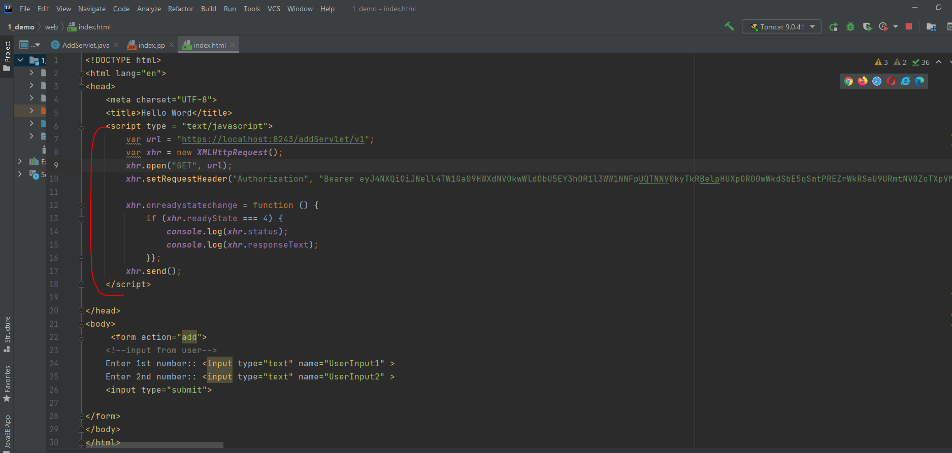 Invalid Credentials. Make sure your API invocation call has a header: 'Authorization : Bearer ...