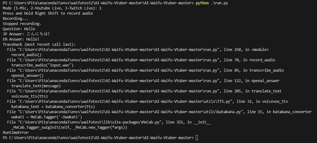 Problems with Audio · Issue #77 · ardha27/AI-Waifu-Vtuber · GitHub