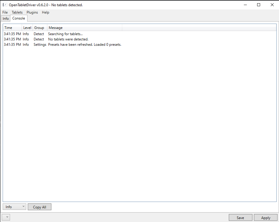 No tablet Detection Parblo ninos N7 · Issue #1237 · hawku/TabletDriver · GitHub