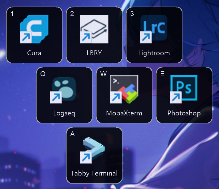 GitHub - Nigh/ahko: quick launcher in autohotkey