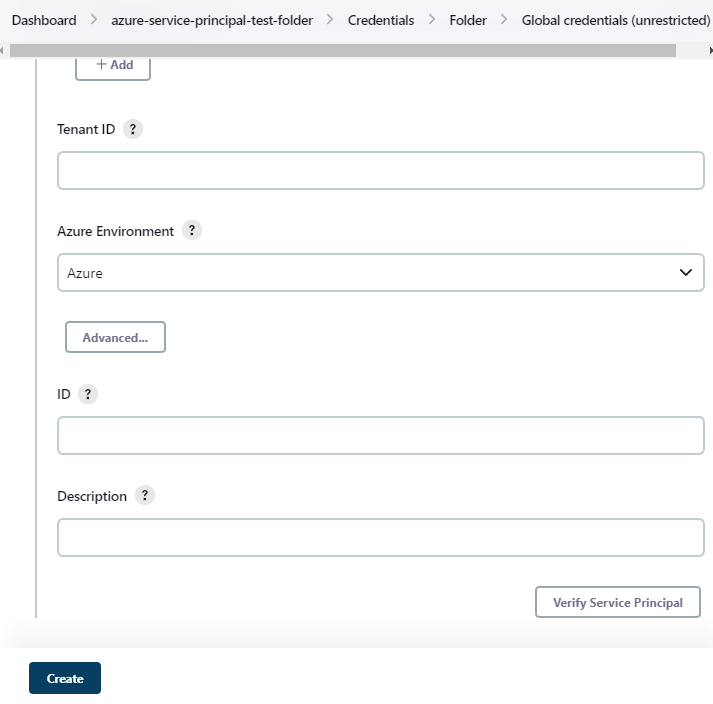 Add New Resource For Jenkins Credential Azure Service Principal By Gitflo1 · Pull Request 108