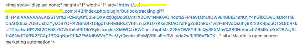 email are always considered as open sent from Outlook plugin · Issue #5432 · mautic/mautic · GitHub