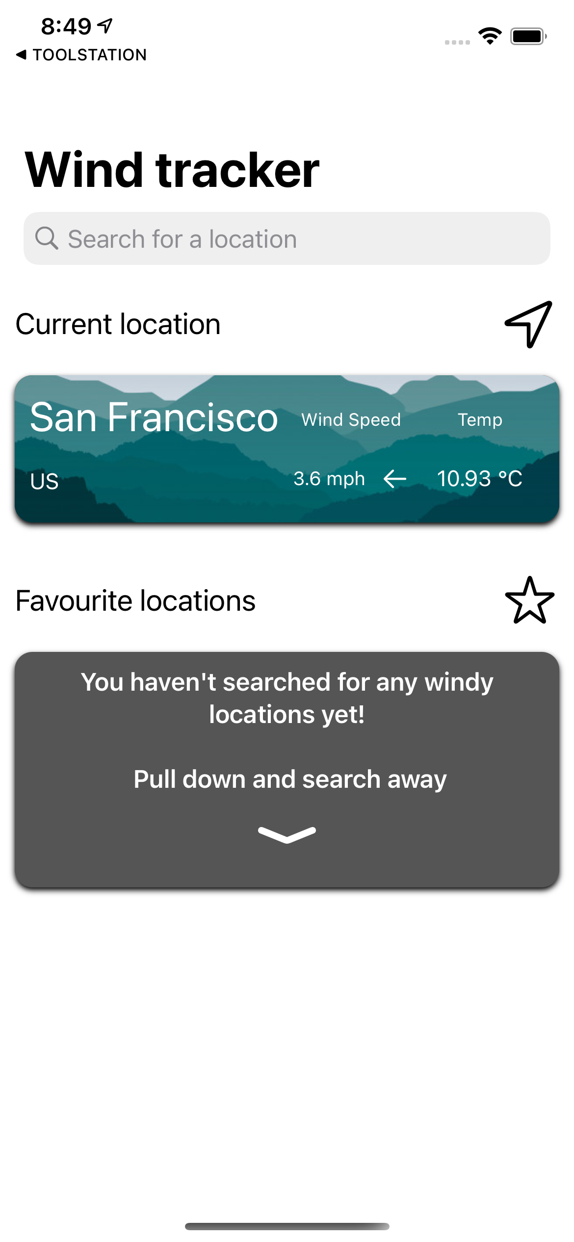 GitHub - ScruffyHipster/WeatherTracker