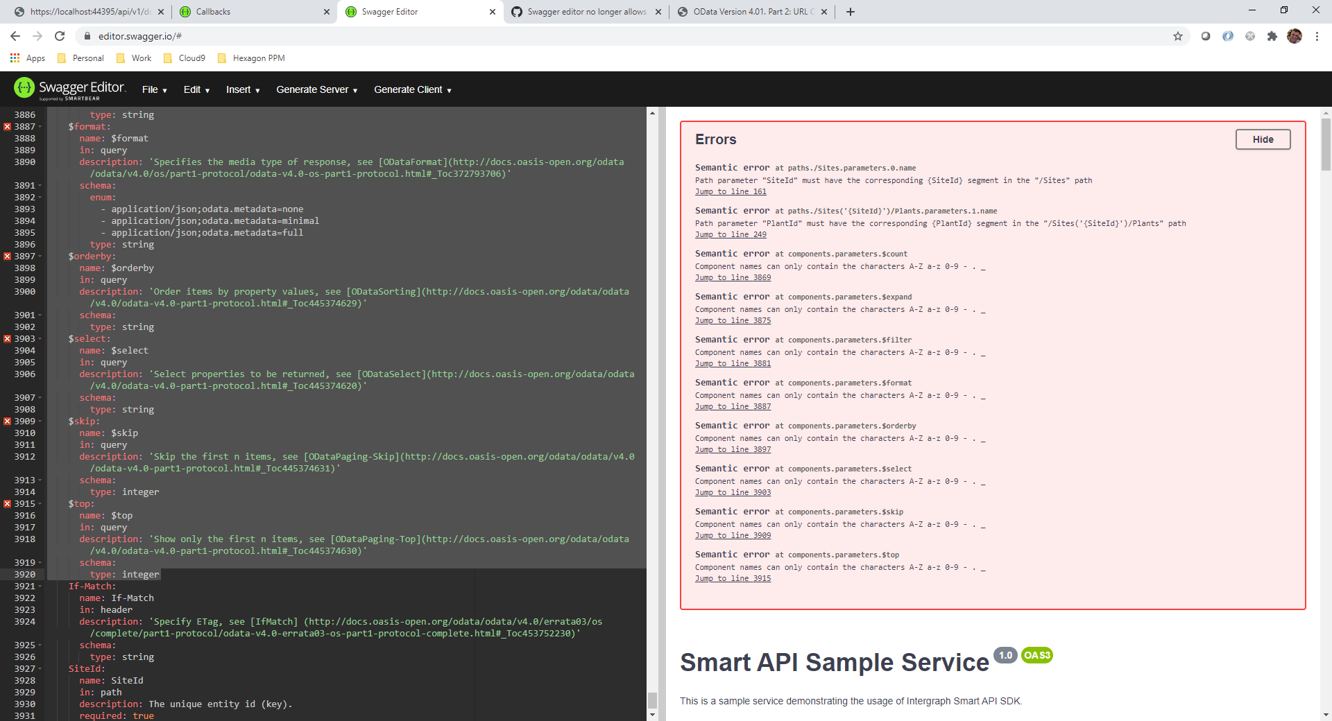 Swagger editor no longer allows '$' in parameter names · Issue #2185 ...