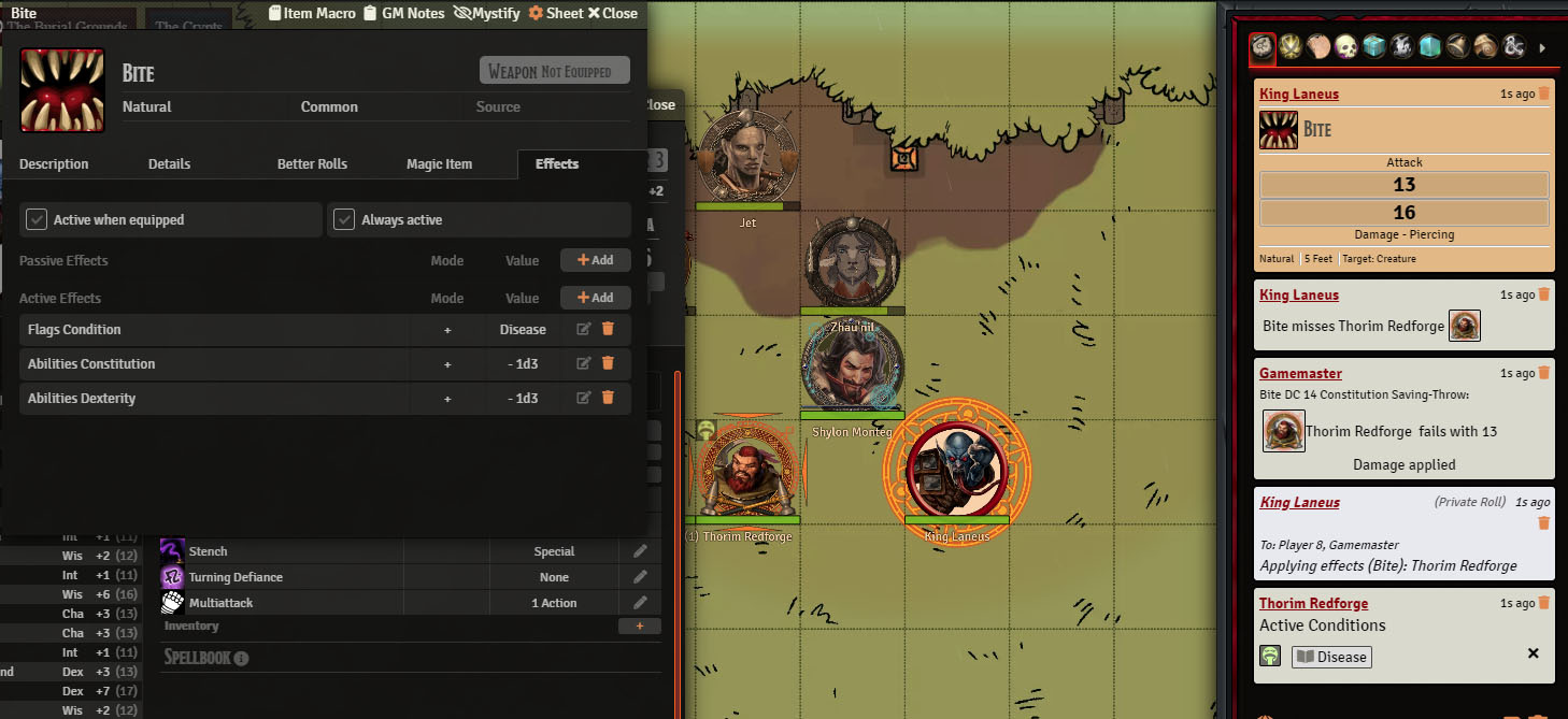 Attacking miss or hit still applies Saving throws and is always a fail ...