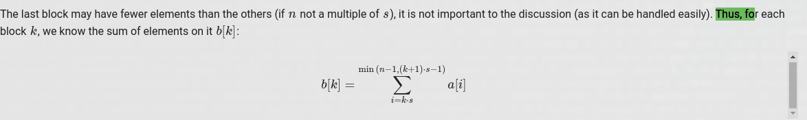Problem on article "Sqrt Decomposition" · Issue #1103 · cp-algorithms/cp-algorithms · GitHub