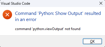 Code doesn't run at all after pressing Run button · Issue #21908 · microsoft/vscode-python · GitHub