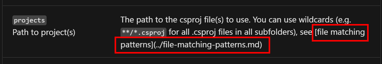 Bad Link To File Matching Patterns · Issue 10499 · Microsoftdocs Azure Devops Docs · Github
