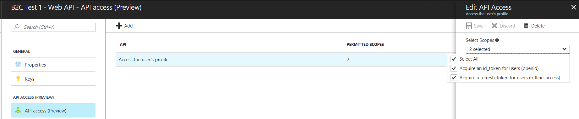 This application does not have sufficient permissions against this web resource · Issue #4 ...