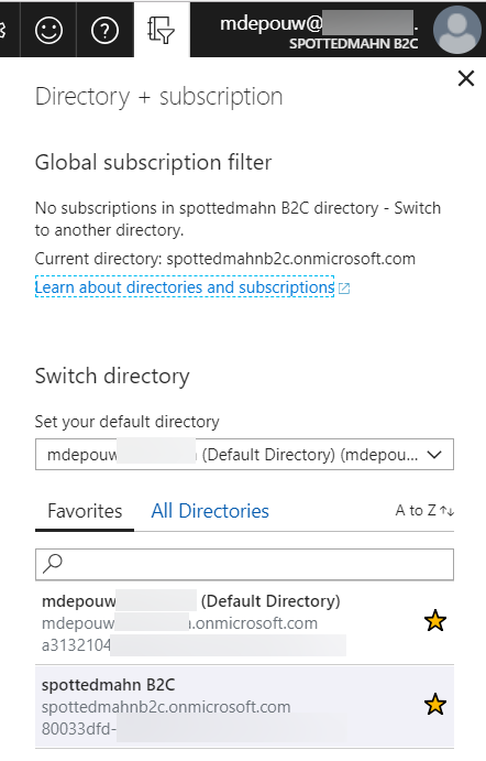 Switch Directory Screenshot is Out of Date · Issue #9287 · MicrosoftDocs/azure-docs · GitHub