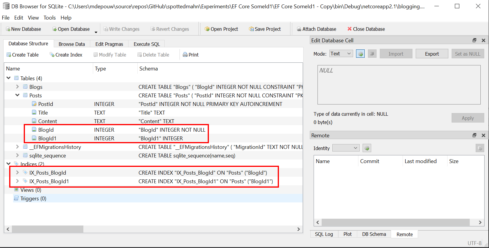 Sqliteexception Sqlite Error 1 Table Posts Has No Column Named Such