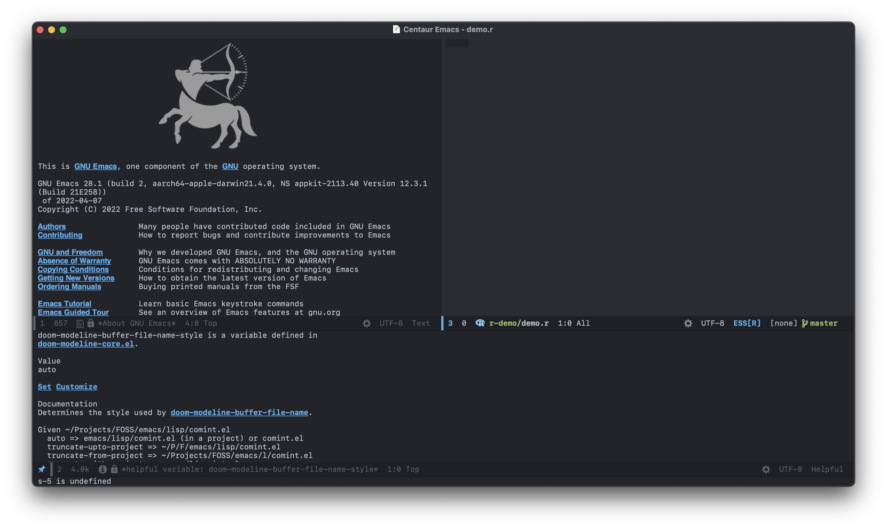 Bug Buffer Name Missing In Mode Line In Ess R Mode · Issue 523 