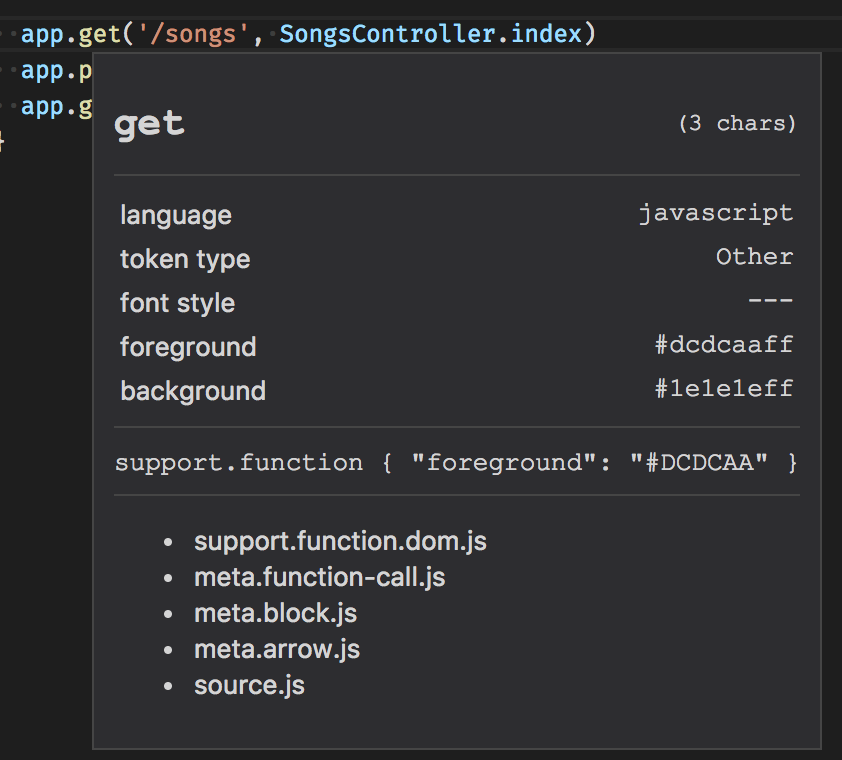 Inconsistent method highlighting. · Issue #42 · ayu-theme/vscode-ayu · GitHub