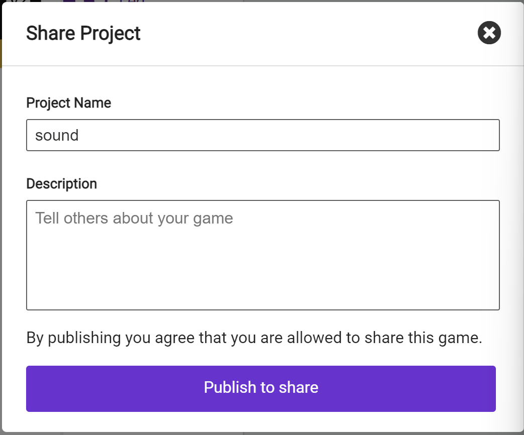 Change legal text so it doesn't say "game" in share link · Issue #4524 · microsoft/pxt-microbit ...