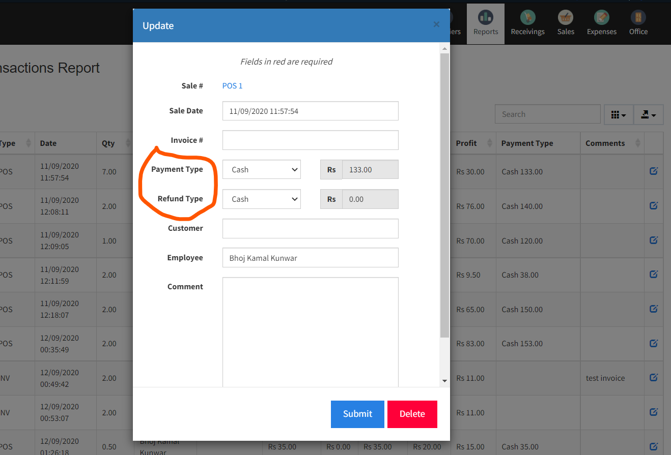 Can we add more payment type such as wallets and bank transfer options and edit the payment type ...