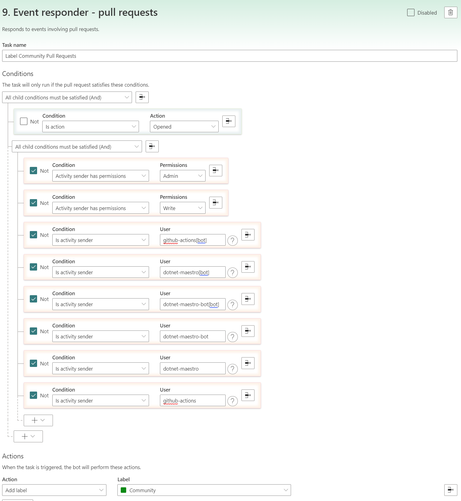 Implement automation rule "Label community pull requests" · Issue #5565 · dotnet/roslyn ...