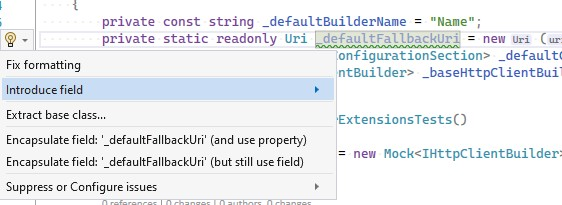 Showing potential fixes doesn't have the actual fix of a warning · Issue #56990 · dotnet/roslyn ...