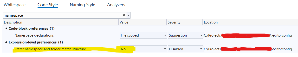 .editorconfig and Code Cleanup issue with Visual Studio 2022 v17.2.1 · Issue #61434 · dotnet ...