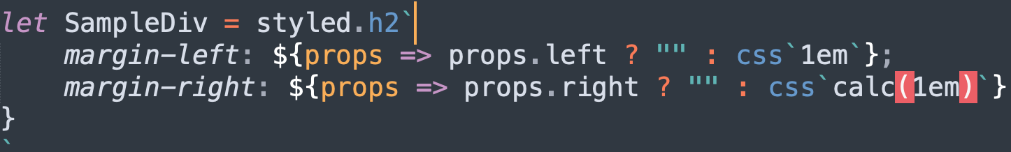 css Styled Component helper utility improperly highlighted · Issue #423 · babel/babel-sublime ...