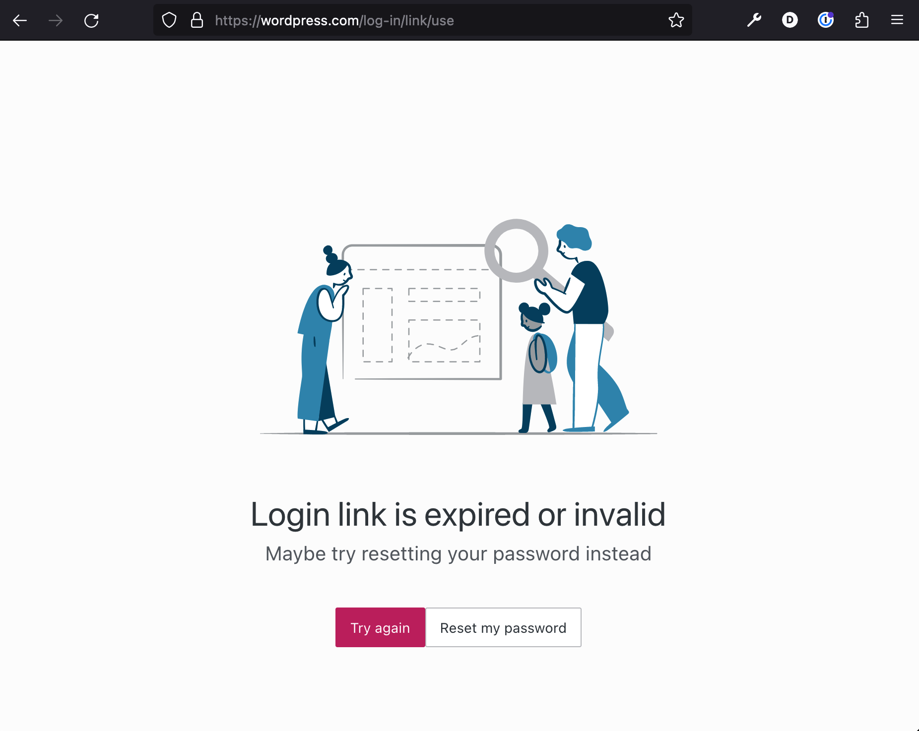 Login: A few oddities on Login link flow · Issue #74285 · Automattic/wp-calypso · GitHub