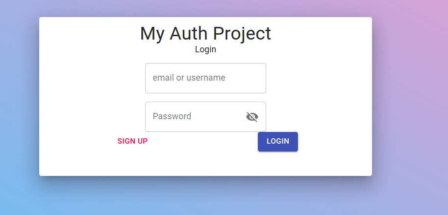 Signup and Login button are oddly spaced · Issue #1 · AremanHashemi/Auth · GitHub