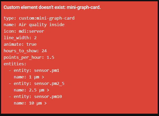 Custom element doesn't exist: mini-graph-card. · Issue #638 · kalkih ...
