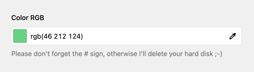 Color field pasting from Clipboard · Issue #5981 · getkirby/kirby · GitHub