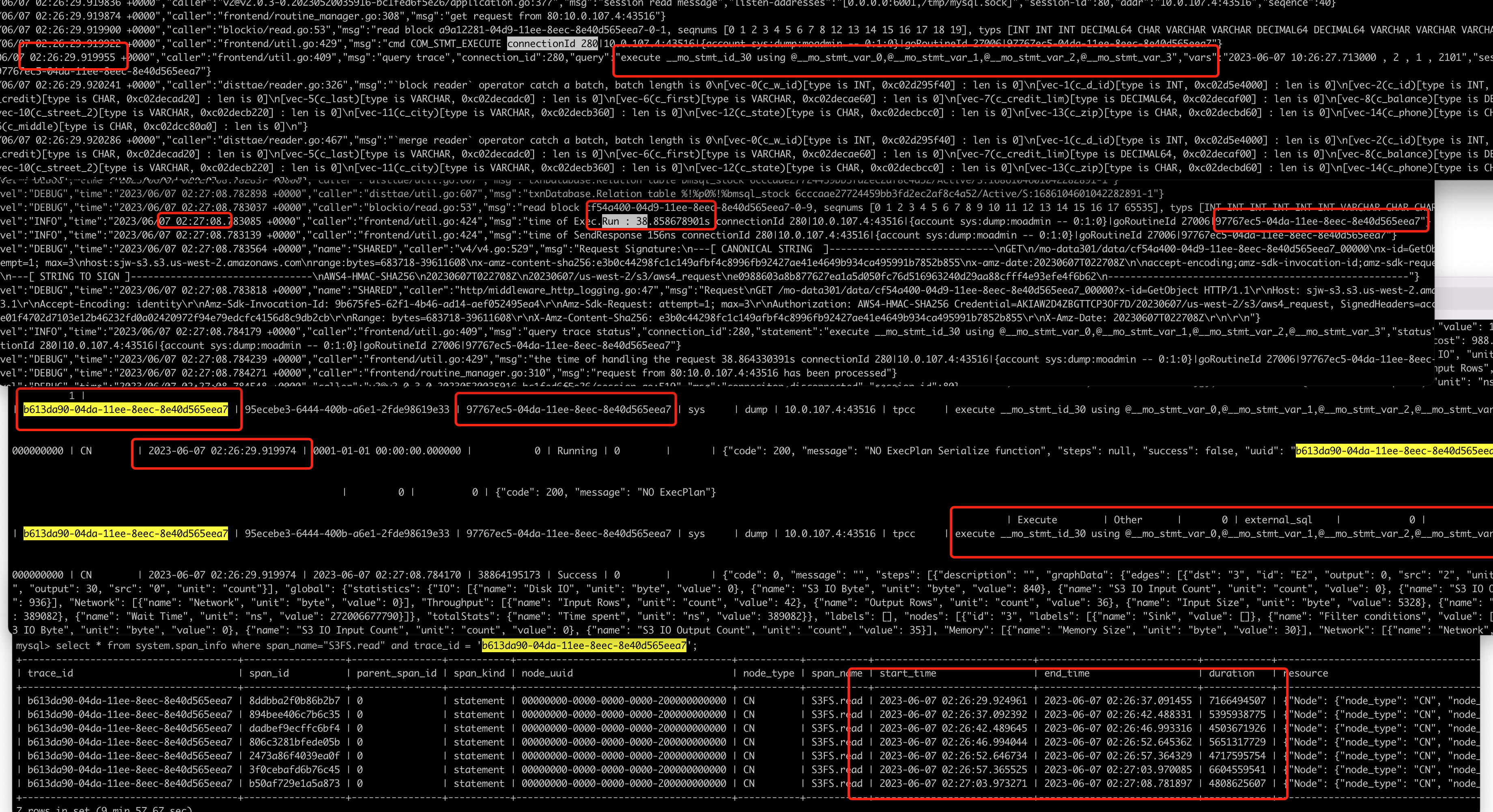 Bug Some Connection Lost During Tpcc Test On Eks With Muti Cn For Query Timeout · Issue 9867 3881