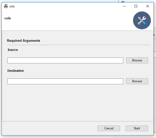 One collumn parameter · Issue #354 · chriskiehl/Gooey · GitHub