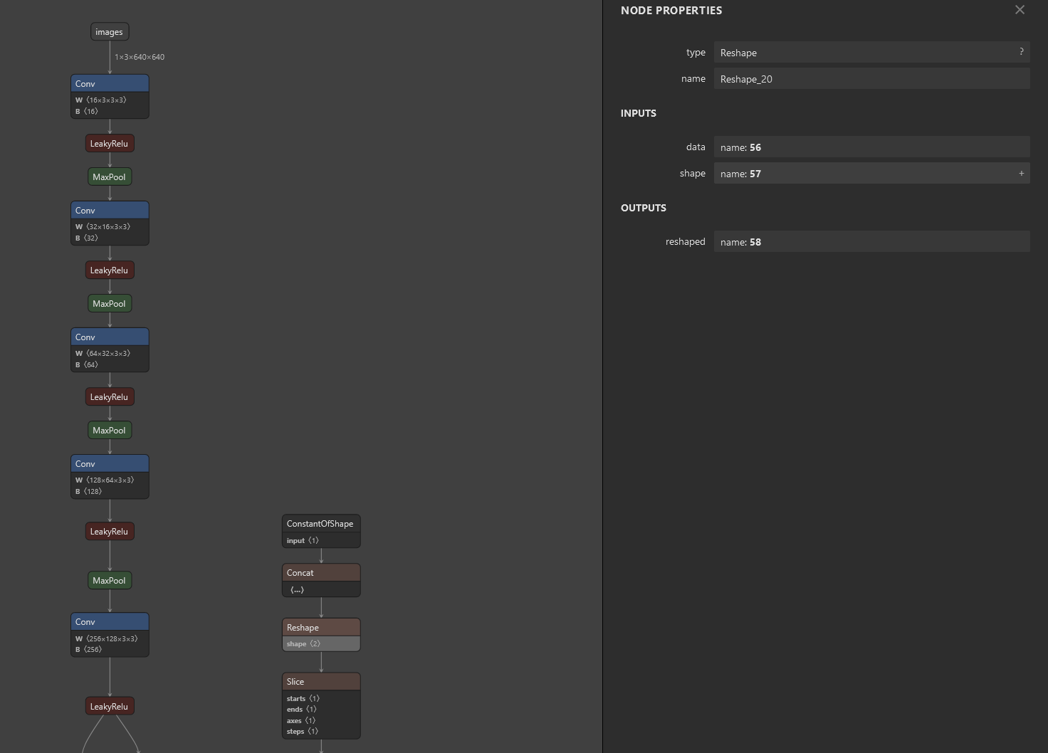 Error With Yolov3 Tiny Unexpected Error While Parsing Layer 58 Of Type Reshape Cannot Reshape