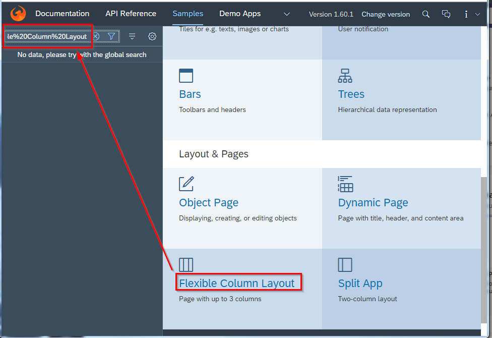 Demokit: Category link fills URL encoded value into search field · Issue #2296 · SAP/openui5 ...
