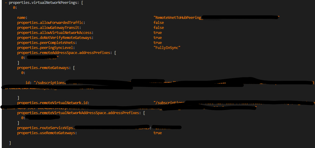 Virtual Wan Vnet Peering Noise · Issue 281 · Azurearm Template Whatif · Github