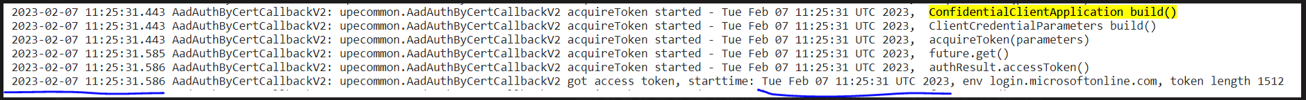 [ESTSR] ConfidentialClientApplication.acquireToken took 20s to finish after specifying region ...
