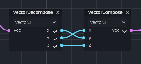 No disconnect when changing node type with less joints in visual shader editor · Issue #79417 ...