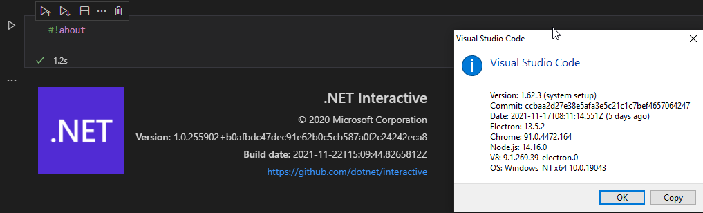 Do Not See nteract Rendering · Issue #1780 · dotnet/interactive · GitHub