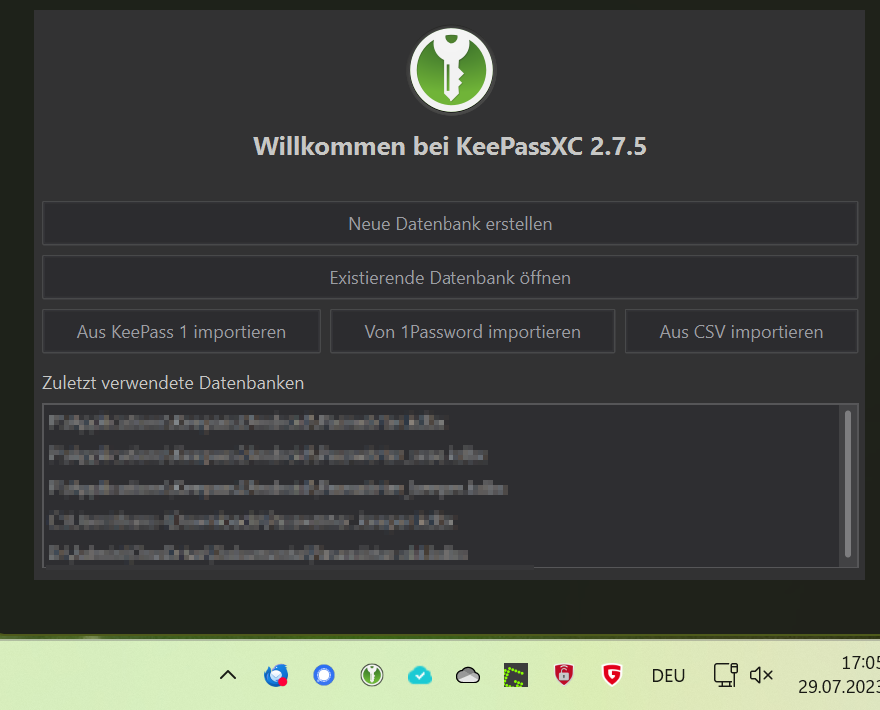 Login Window @Windows app too big · Issue #9674 · keepassxreboot/keepassxc · GitHub