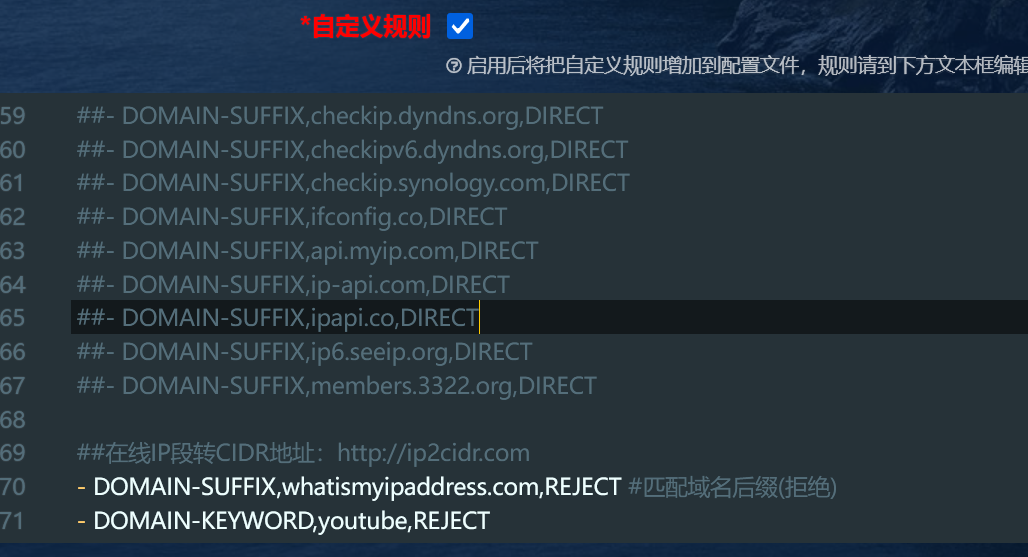 [Bug] 自定义规则无效 · Issue #3441 · vernesong/OpenClash · GitHub