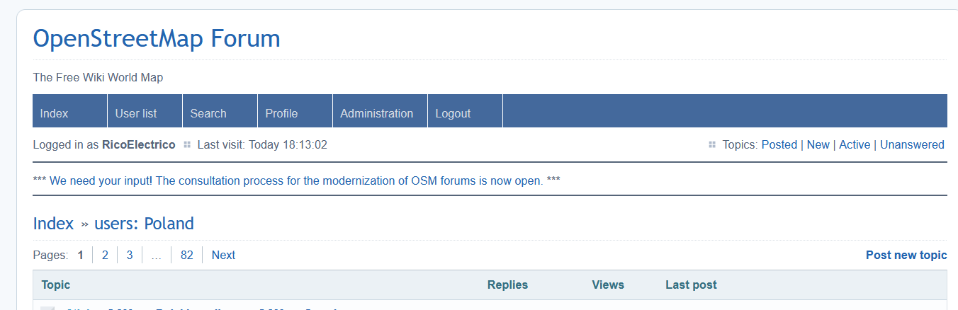 Forum announcements not visible on default Air3 style · Issue #634 · openstreetmap/operations ...