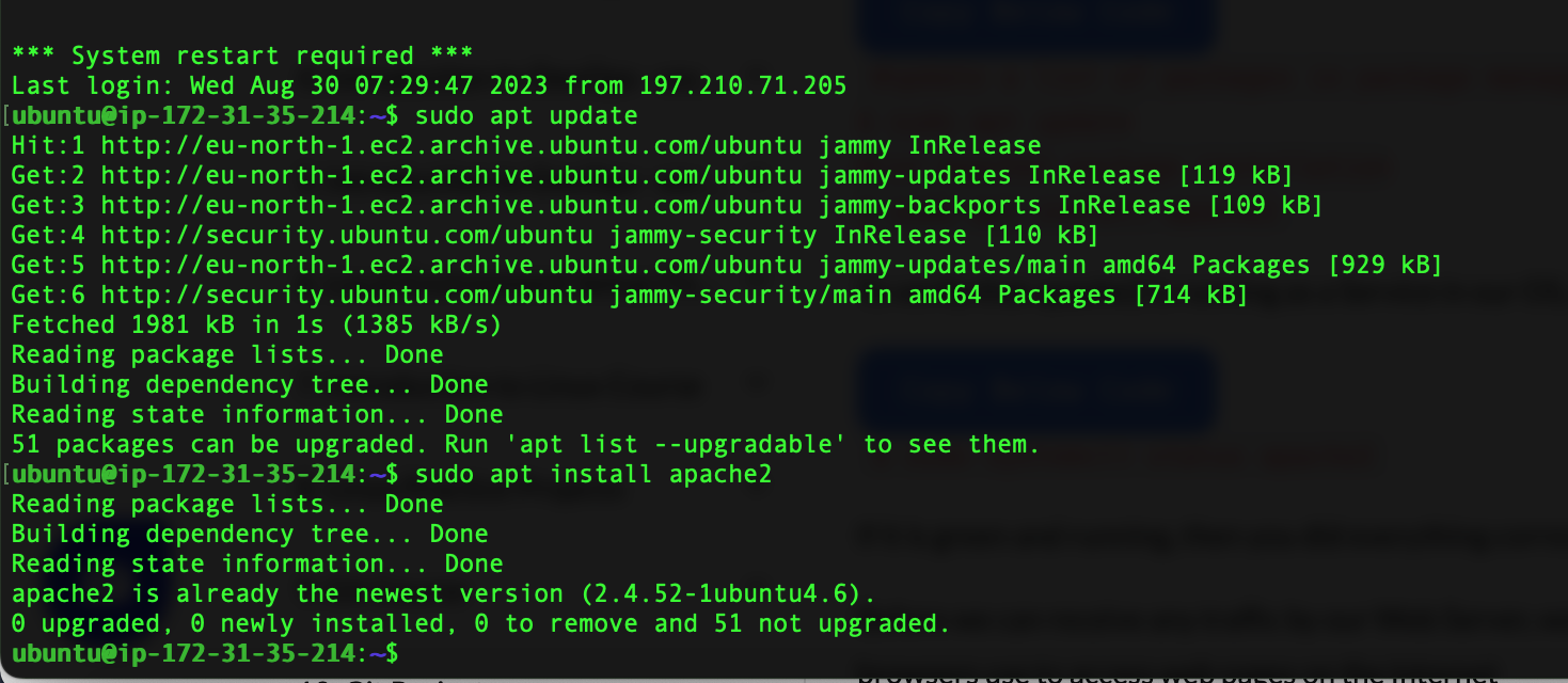 GitHub - AndromedaIsComingg/Lamp-Stack-Implementation: Project 3