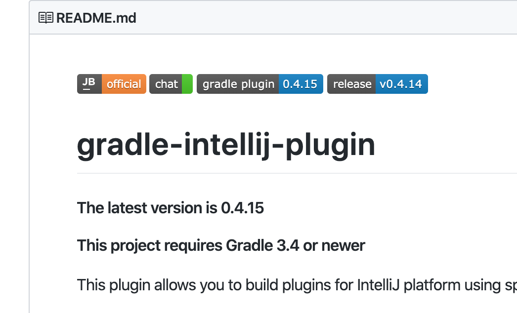 Document recommended versions for targeting a particular IntelliJ ...