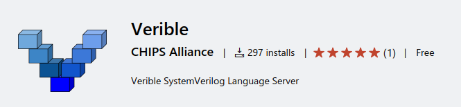 Publish verible.vsix to VSCode marketplace · Issue #1651 · chipsalliance/verible · GitHub