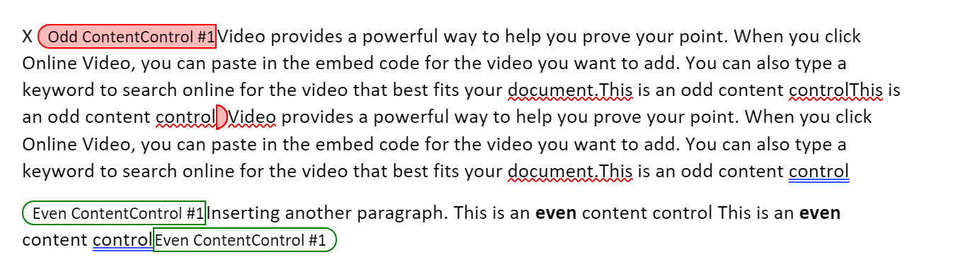 Word Online: insertOoxml() inserts a copy of the OOXML when there's ...