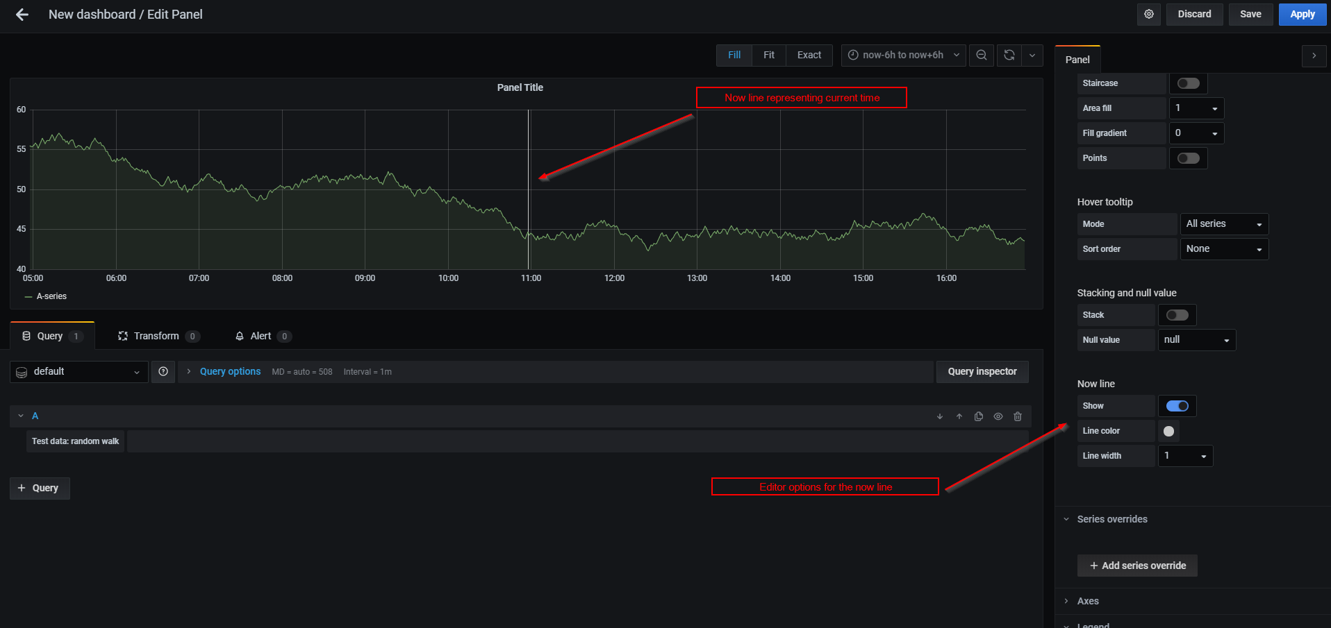 Add option to show vertical line indicating now time in graph · Issue #14594 · grafana/grafana ...