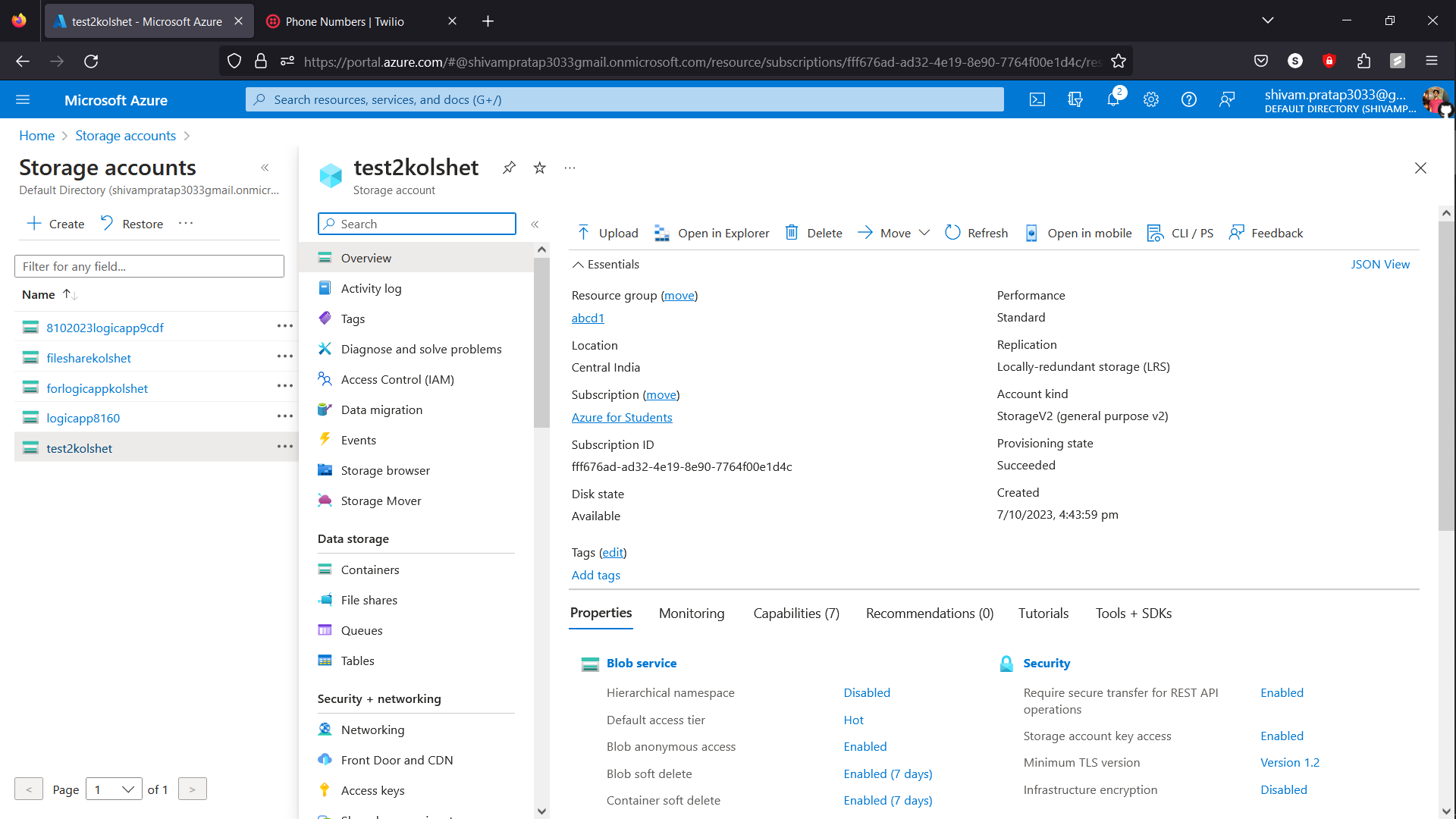 Github Shivampratap2409azureproject When New File Is Add To Blob