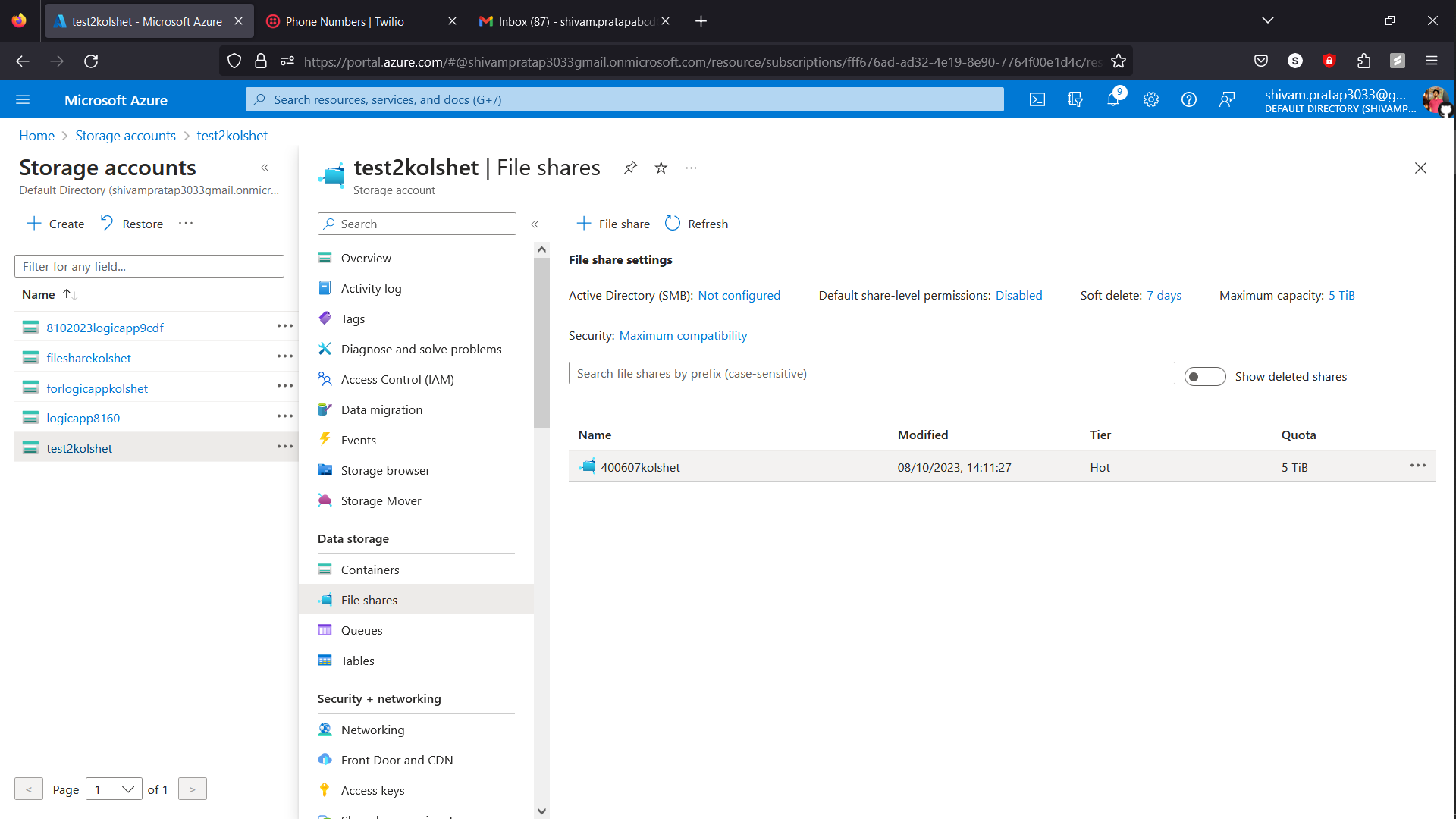 GitHub - ShivamPratap2409/Azure_Project: when new file is add to 'BLOB ...