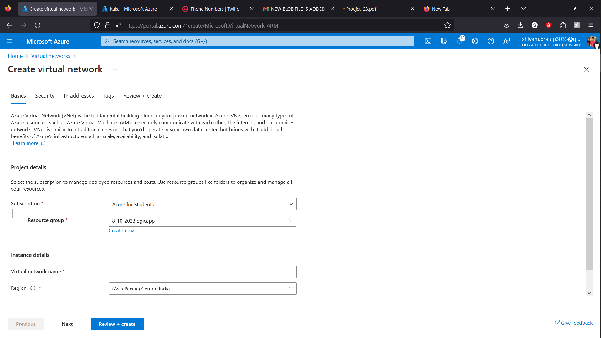 Github Shivampratap2409azureproject When New File Is Add To Blob It Will Transfer That