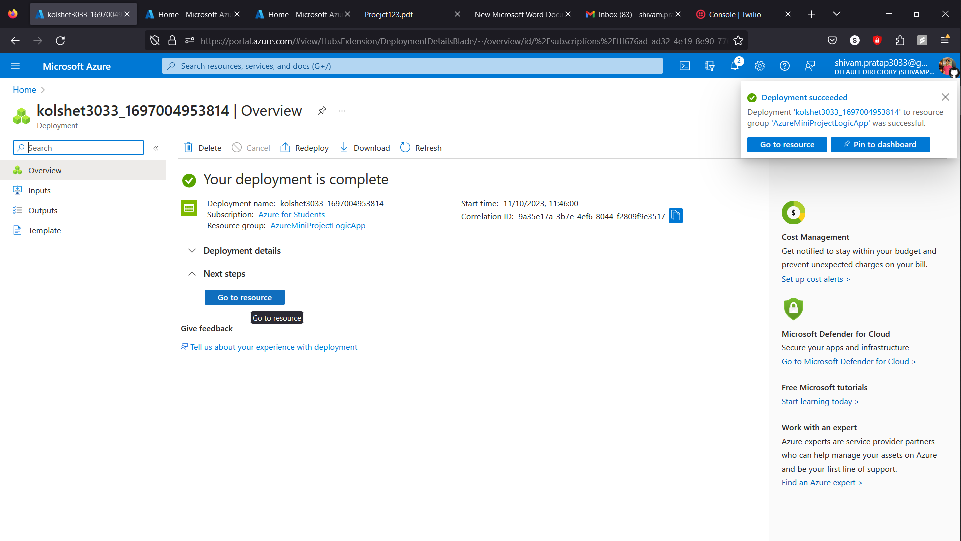 Github Shivampratap2409azureproject When New File Is Add To Blob It Will Transfer That