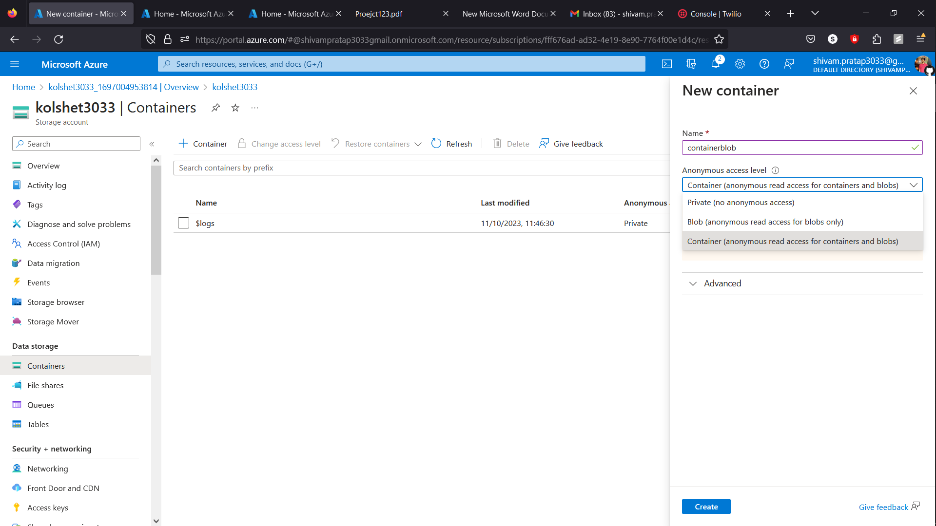 Github Shivampratap2409azureproject When New File Is Add To Blob 0384