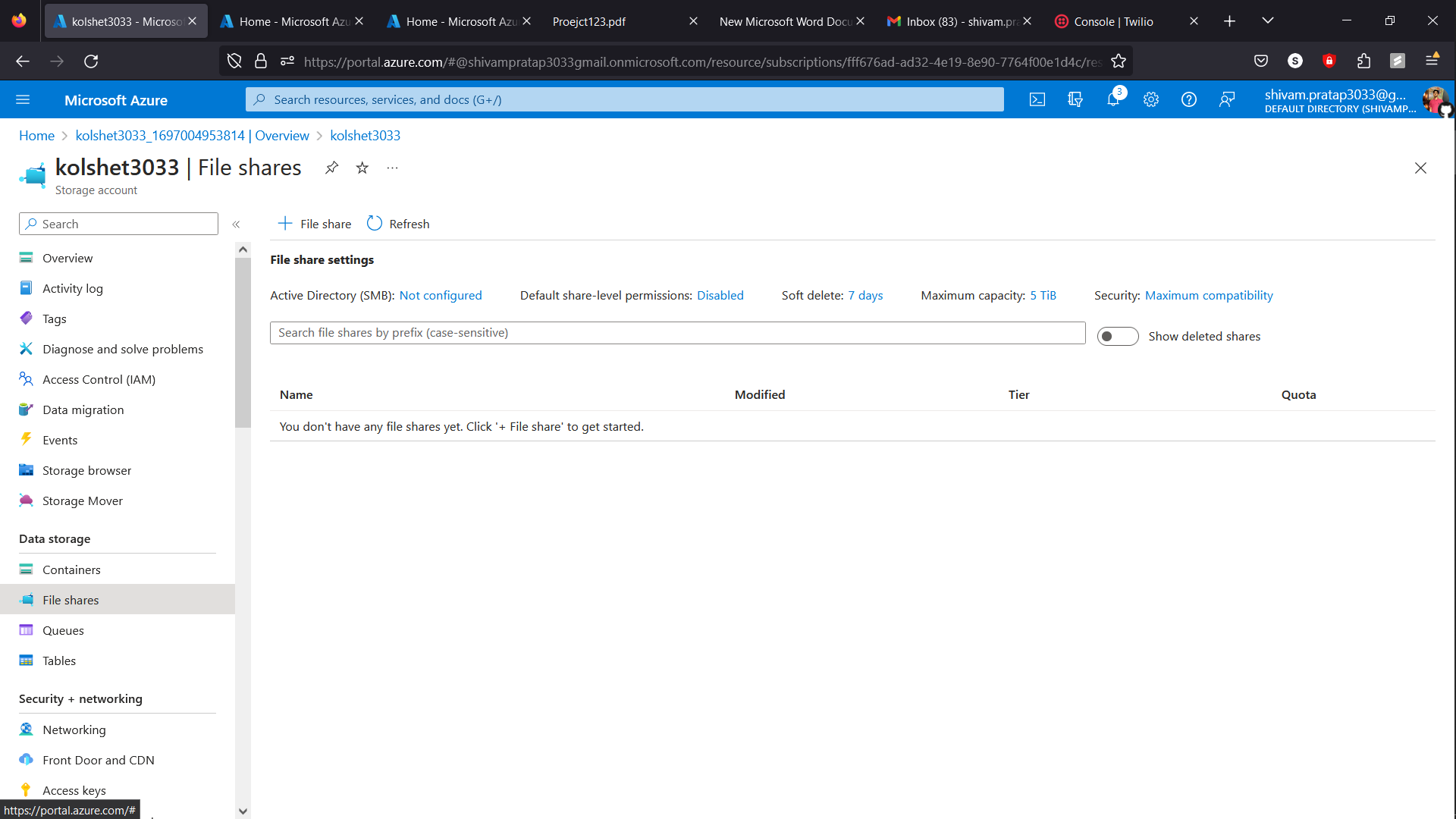 GitHub - ShivamPratap2409/Azure_Project: when new file is add to 'BLOB ...