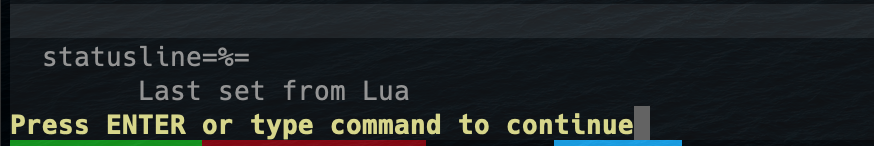 Bug: Neovim does not show the lualine · Issue #230 · nvim-lualine ...